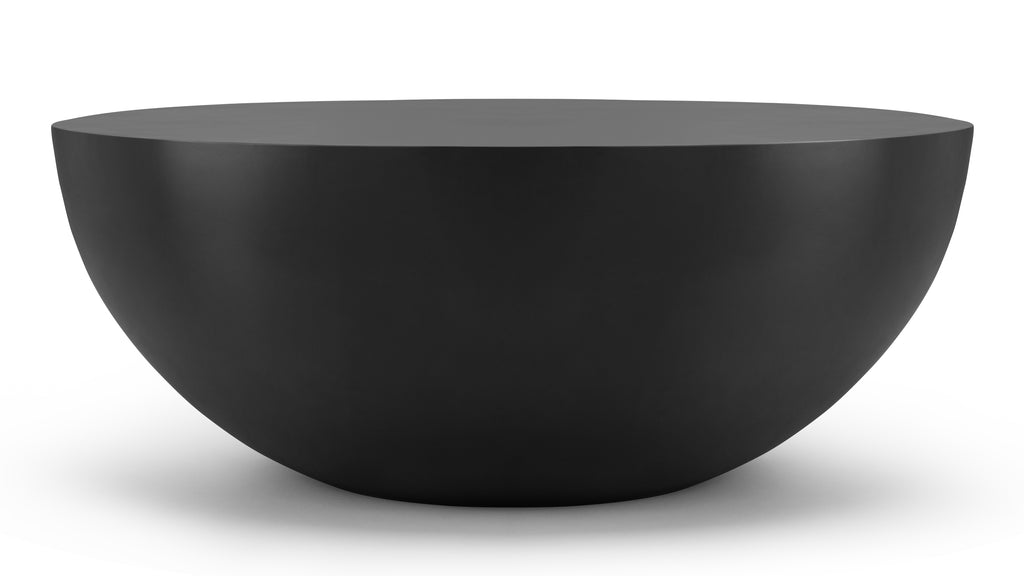 Libra Coffee Table, Black Concrete | Interior Icons