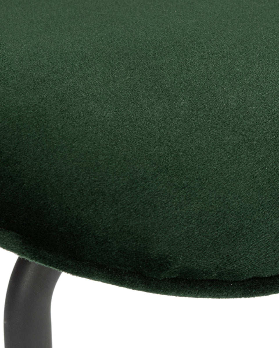 Beetle Side Chair, Teal Velvet – ICONS