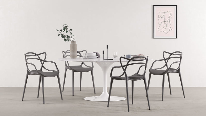 Masters Chair, Gray | Interior Icons