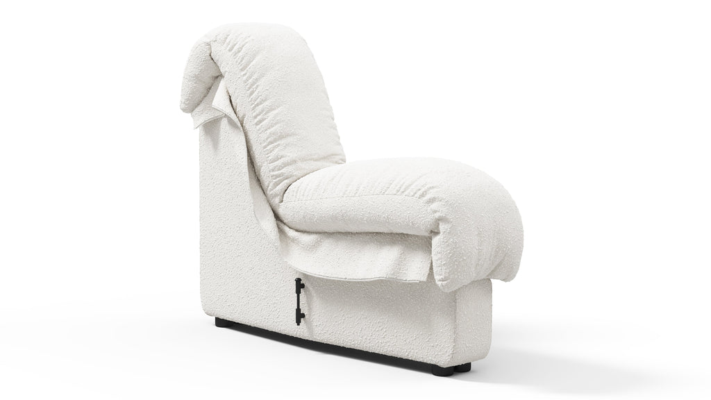 DS 600 Intermediate Module, White Boucle | Interior Icons