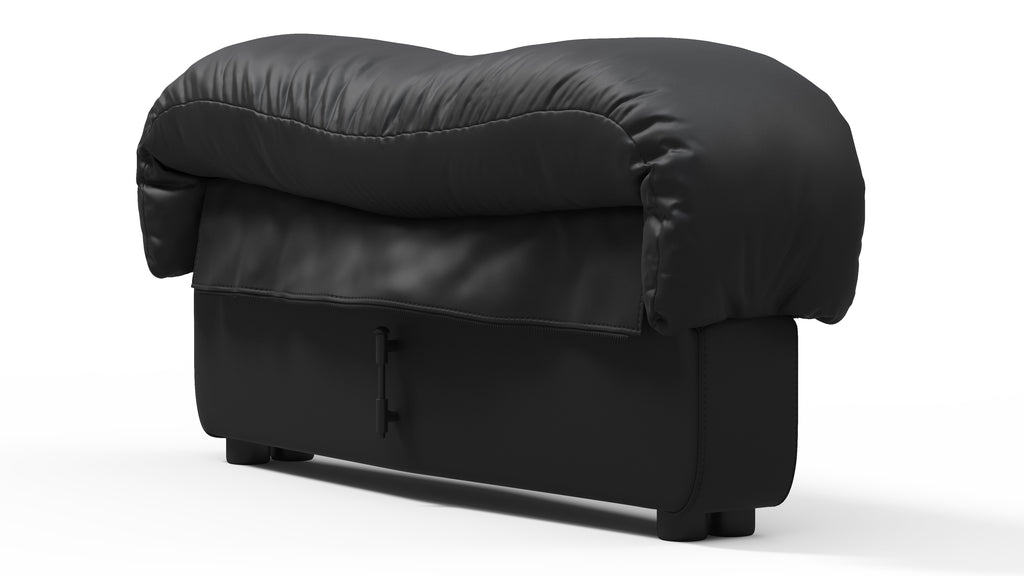 DS 600 - DS 600 Intermediate Stool Module, Black Vegan Leather ...