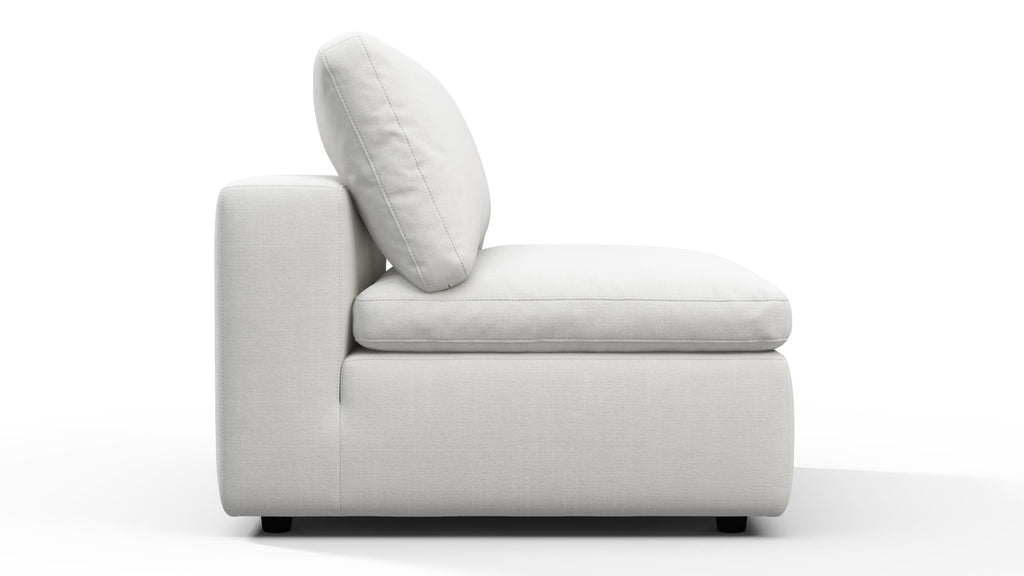 Sky Sofa Module, Armless, Ivory Linen | Interior Icons