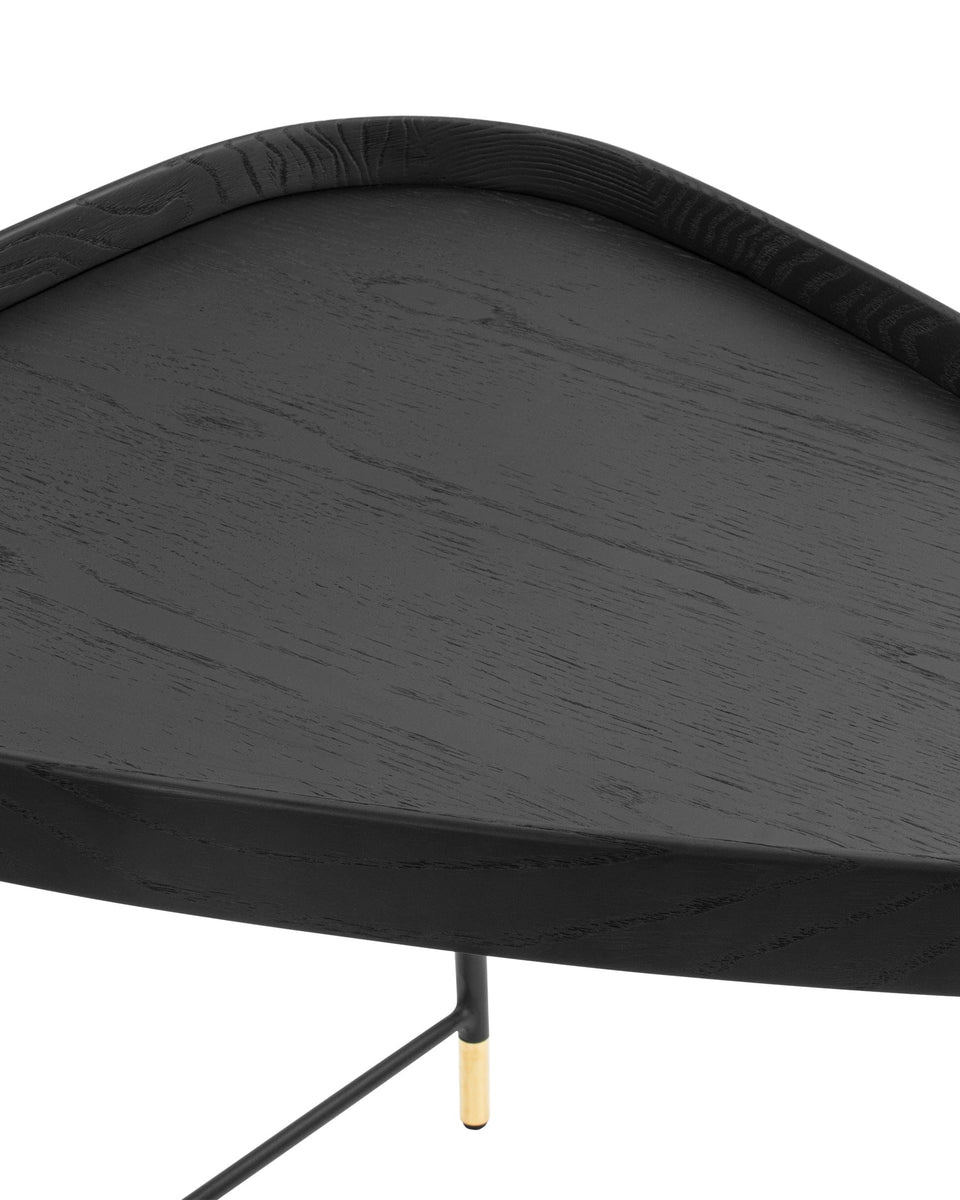 Remy Side Table, Black Ash Veneer – Interior Icons