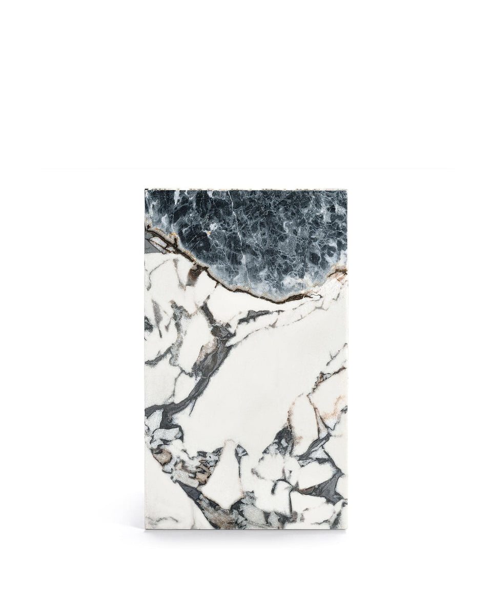 Plinth Side Table, Modellato Marble – Interior Icons