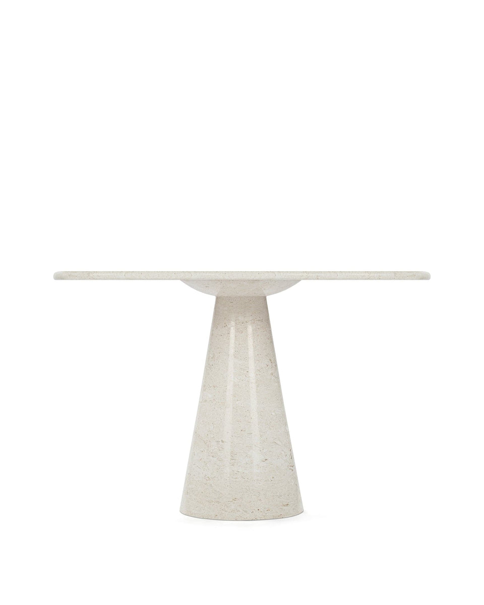 Anson Round Dining Table, Limestone – Interior Icons