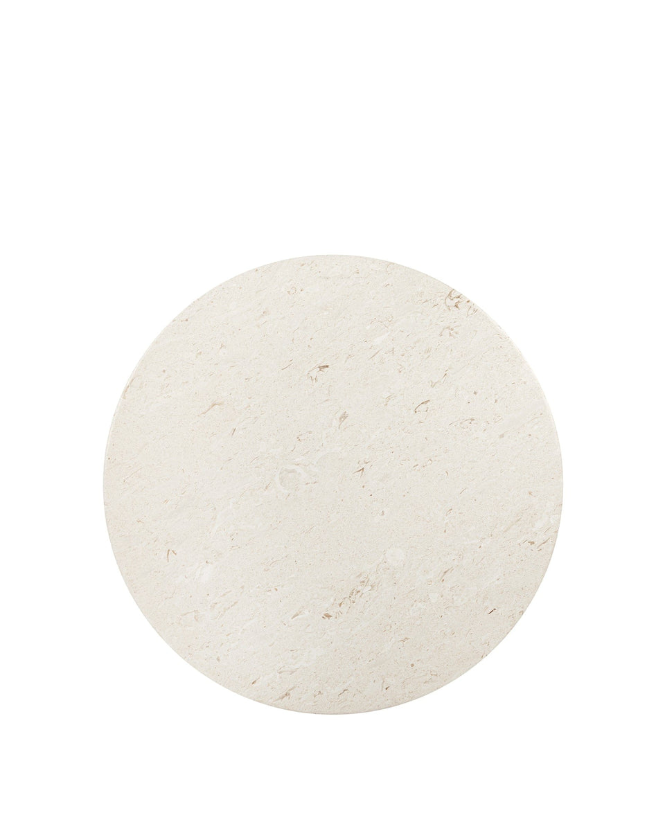 Anson Round Dining Table, Limestone – Interior Icons