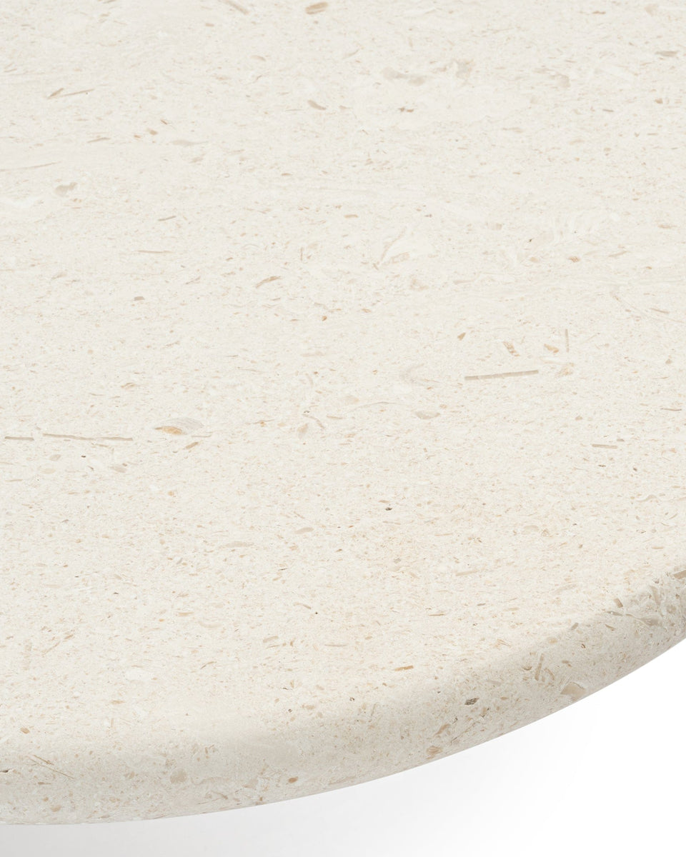 Cloud Coffee Table, Limestone – Interior Icons