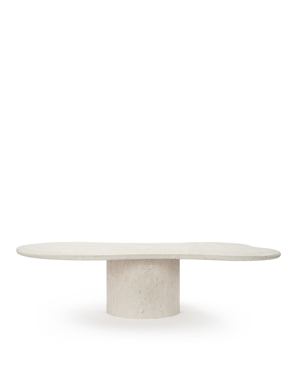Cloud Coffee Table, Limestone – Interior Icons
