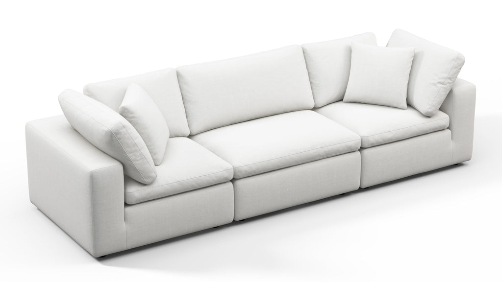 Sky Sectional Sofa, Combination 3, Ivory Linen | Interior Icons