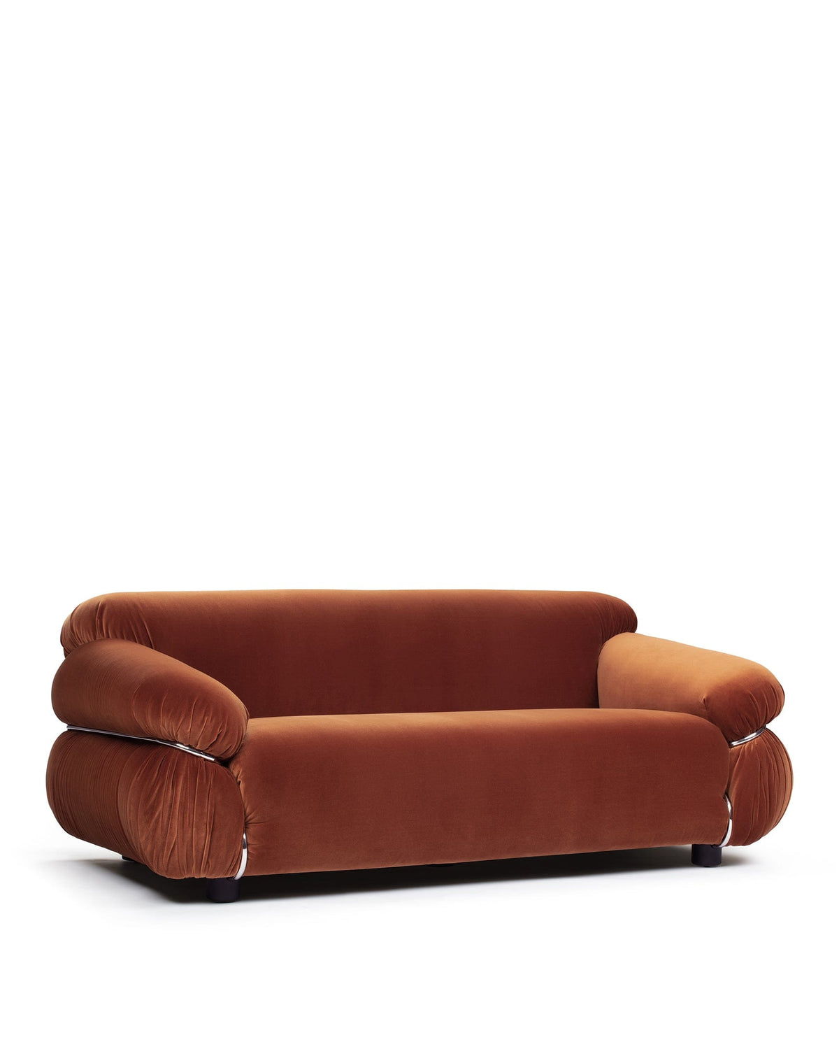 Sesann Two Seater Sofa, Spice Velvet – Interior Icons