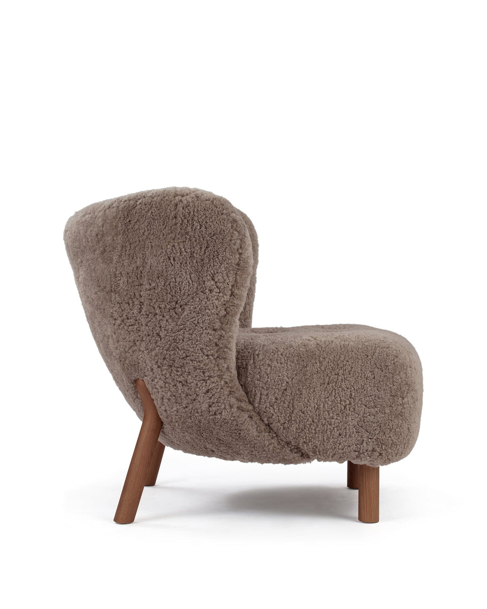 Petra Chair, Cappuccino Luxe Sheepskin – Interior Icons