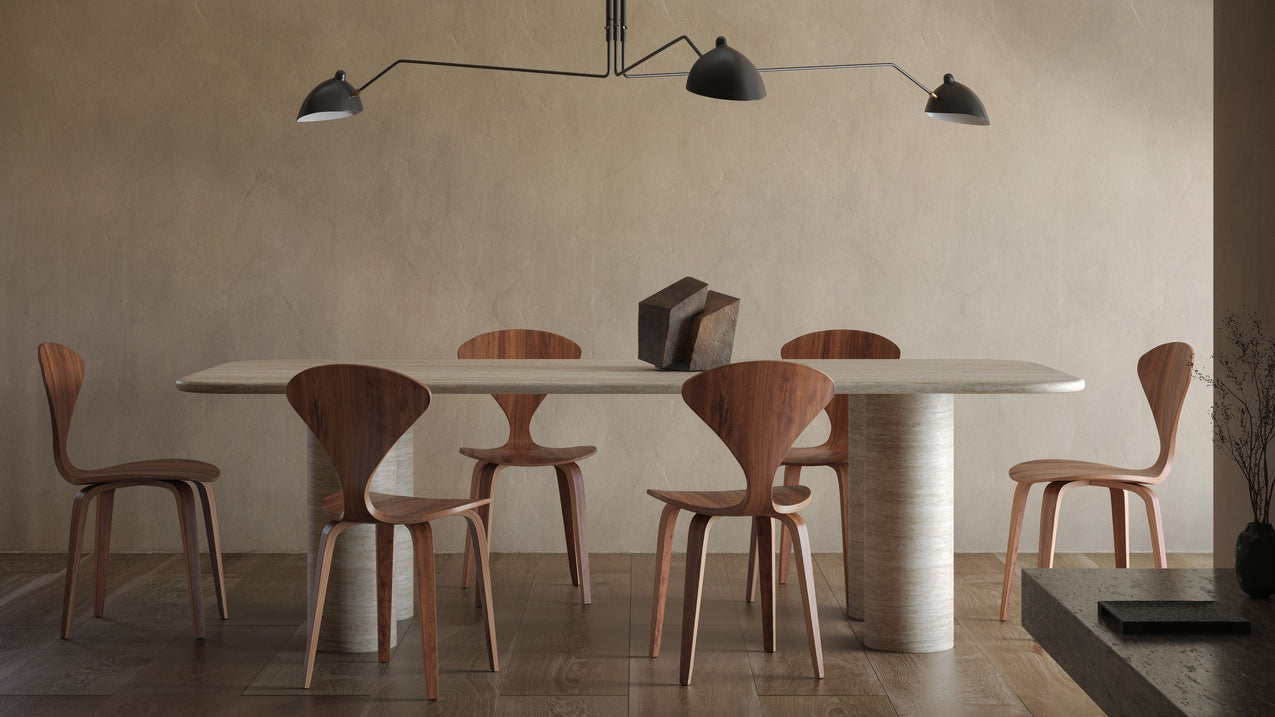 Norman Dining Chair, Walnut | Interior Icons