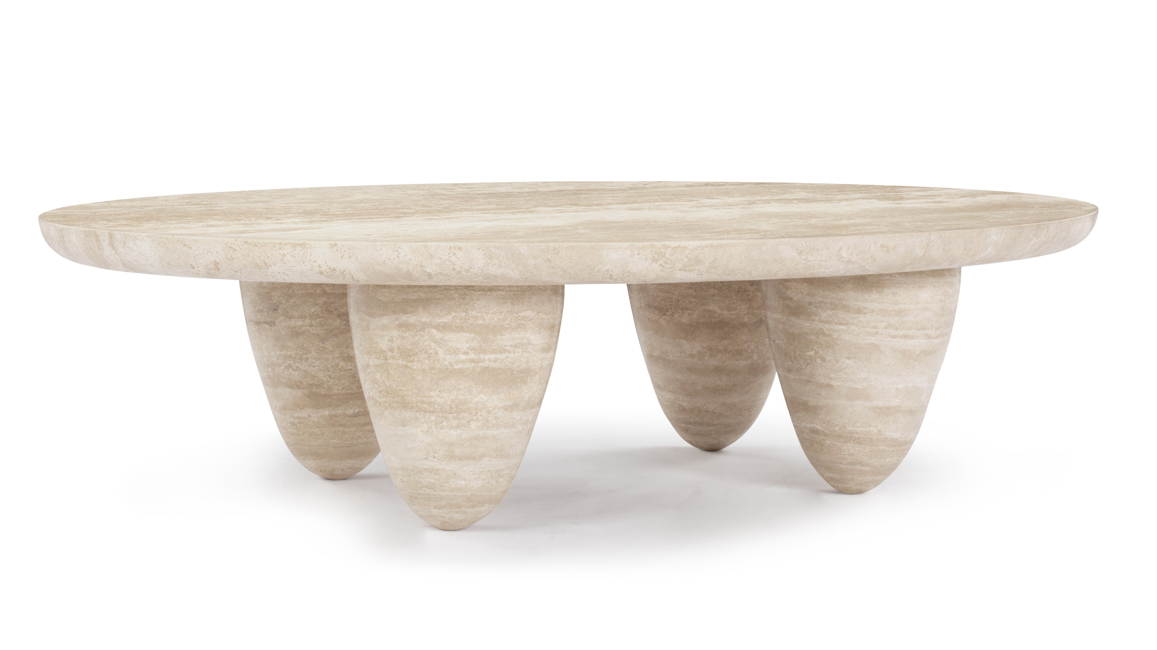 Noma Coffee Table, Travertine | Interior Icons