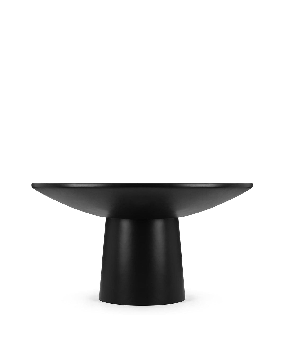 Sota Dining Table, Black Concrete – Interior Icons