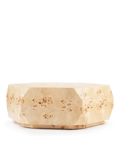Callie Coffee Table, Burl Wood – Interior Icons