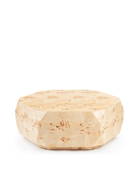 Callie Coffee Table, Burl Wood – Interior Icons
