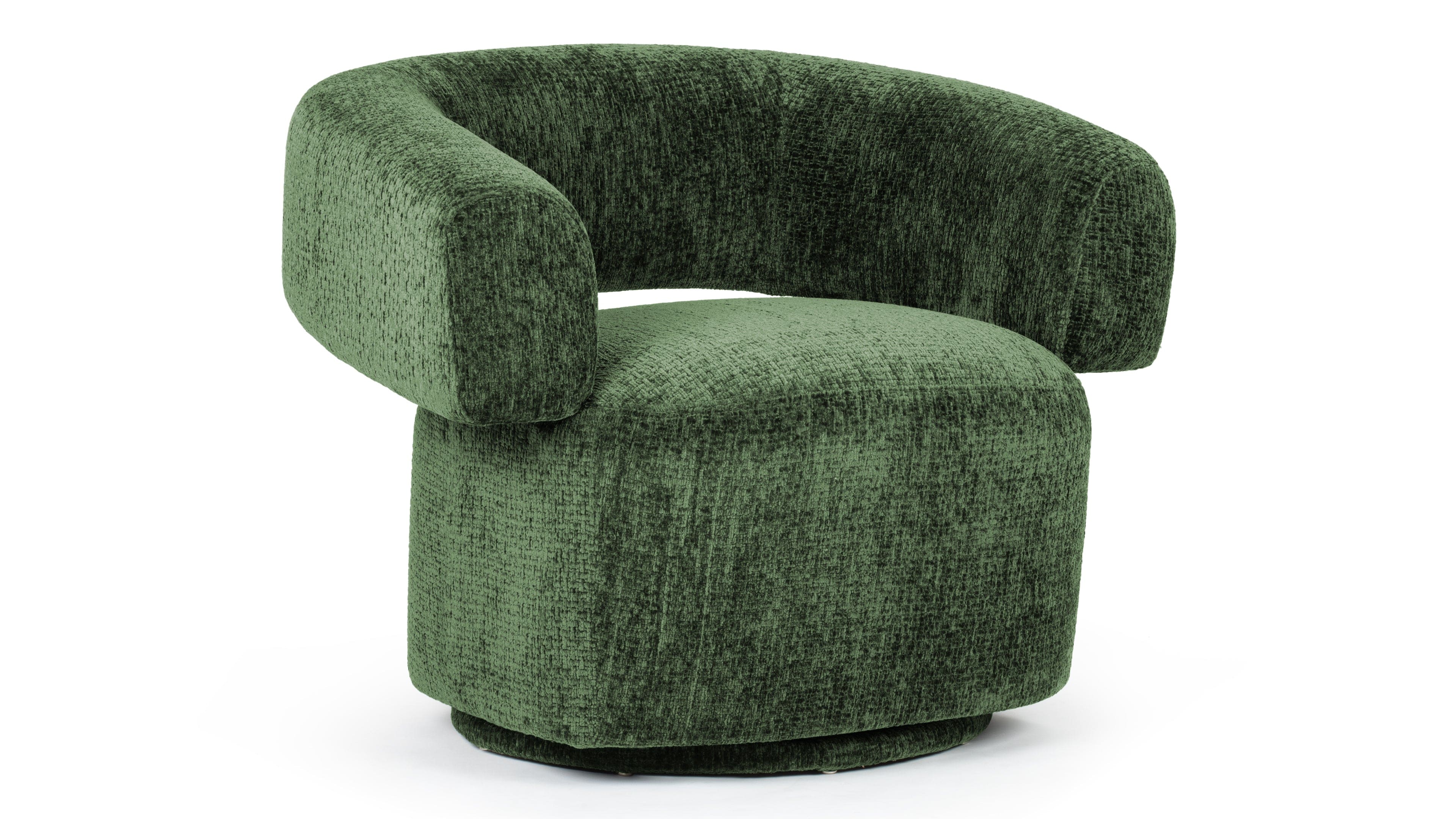 Rae Lounge Chair, Royal Sage Velvet | Interior Icons