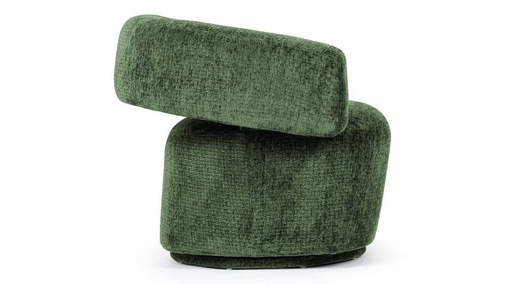 Rae Lounge Chair, Royal Sage Velvet | Interior Icons