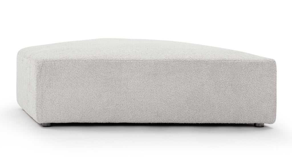 On The Rocks Module, Seat Section 4, Luxe Light Gray Weave | Interior Icons