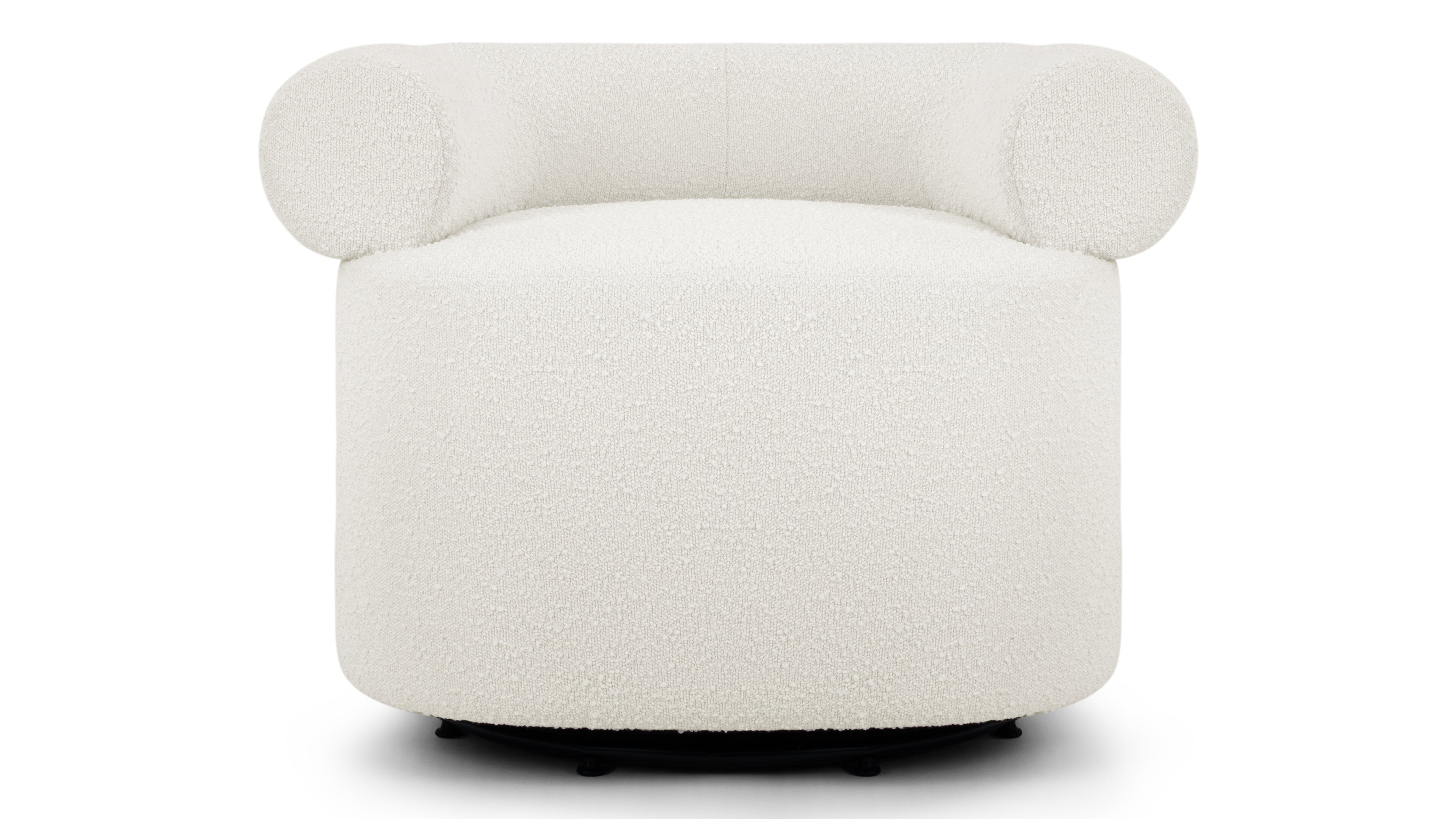 Huggy Chair, Warm White Boucle | Interior Icons