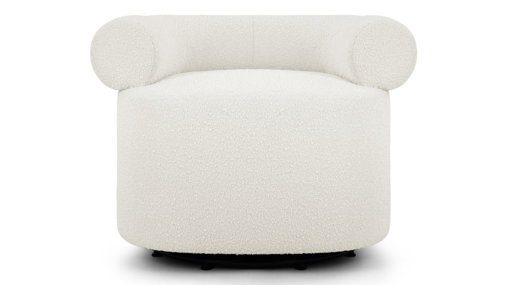 Huggy Chair, Warm White Boucle | Interior Icons