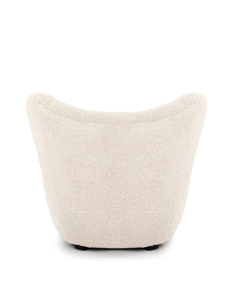 Tired Man Chair, Natural Luxe Sheepskin – ICONS