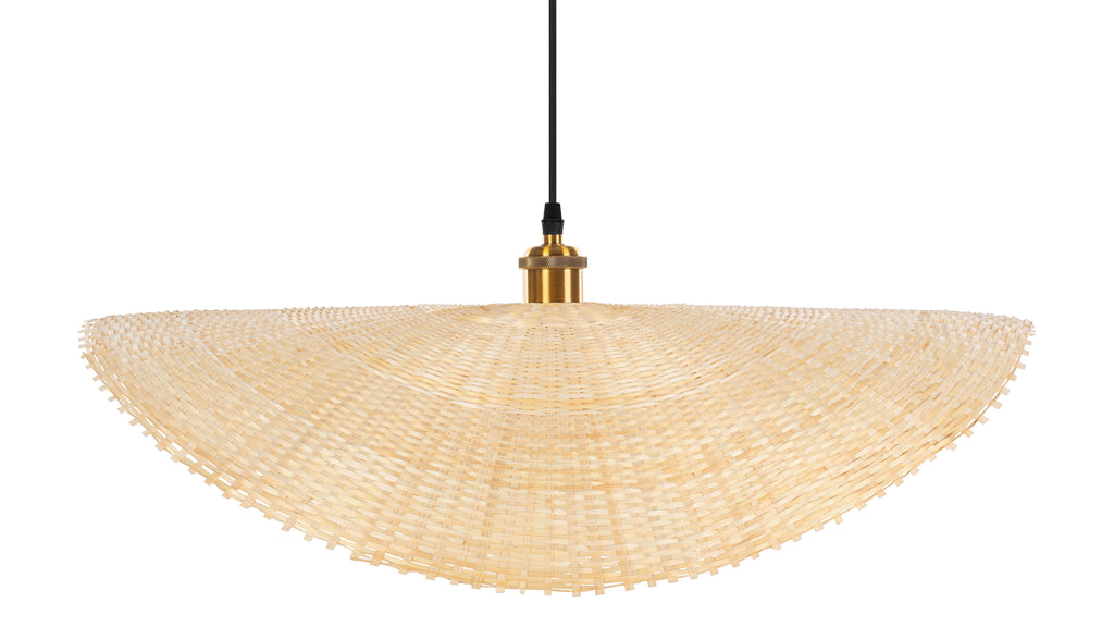 Osku Ceiling Light, Large, Natural Rattan | Interior Icons