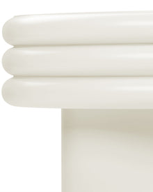 Pascal Side Table, Ivory – Interior Icons