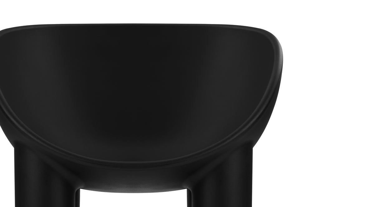 Roly Poly Dining Chair, Black | Interior Icons