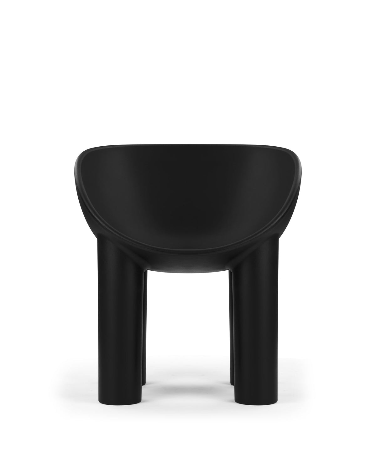 Roly Poly Indoor/Outdoor Dining Chair, Black – Interior Icons