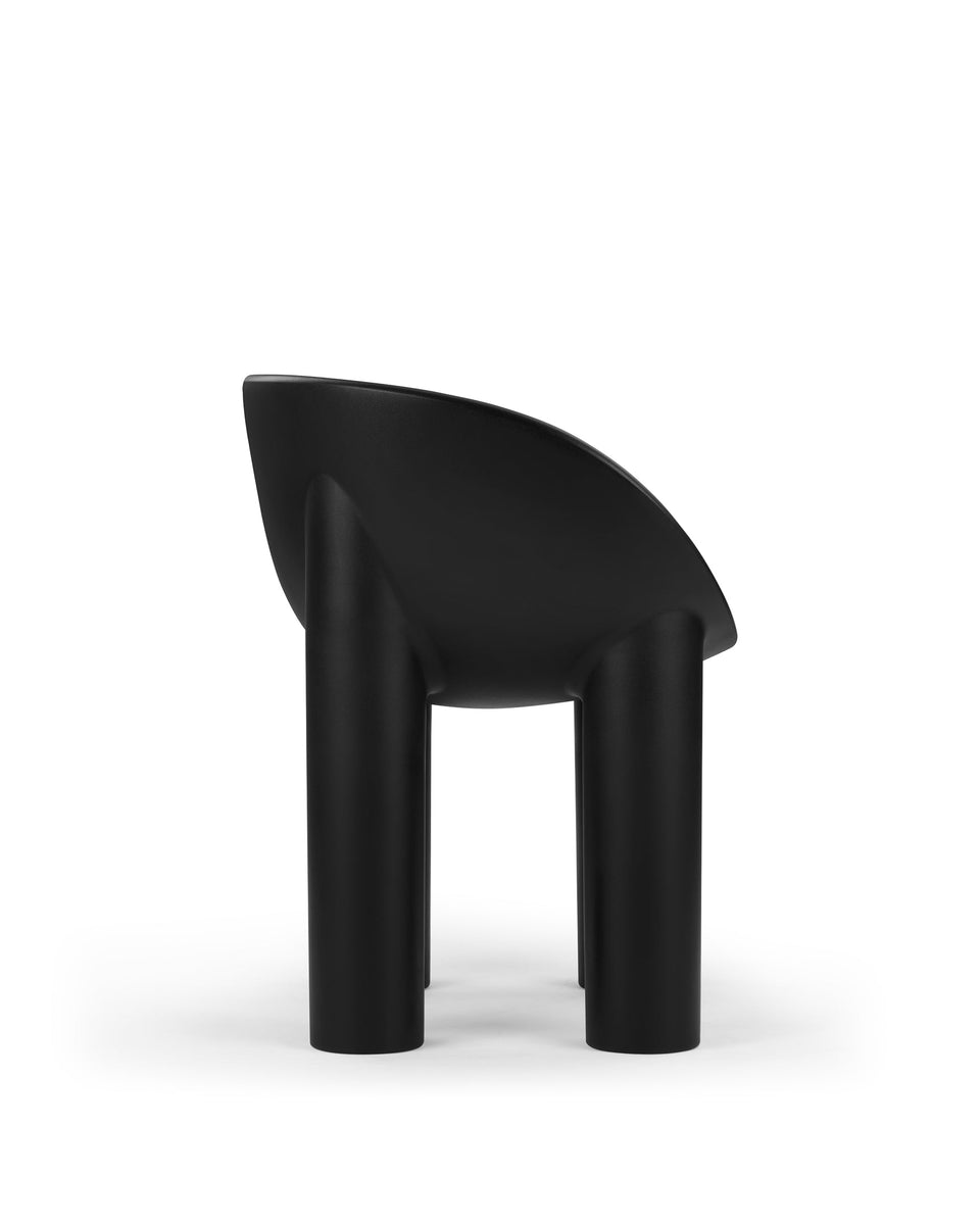 Roly Poly Indoor/Outdoor Dining Chair, Black – Interior Icons