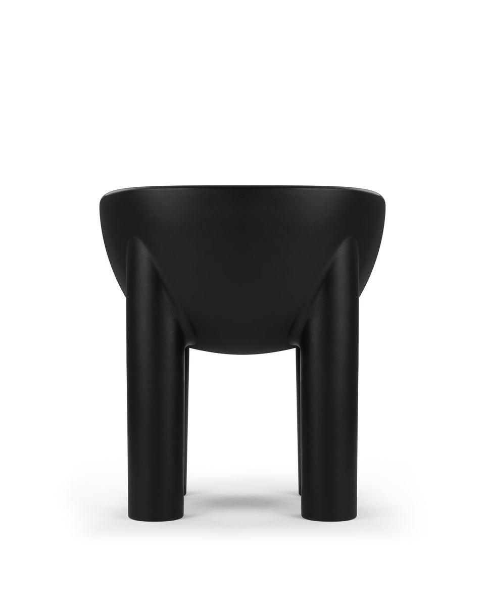 Roly Poly Indoor/Outdoor Dining Chair, Black – Interior Icons