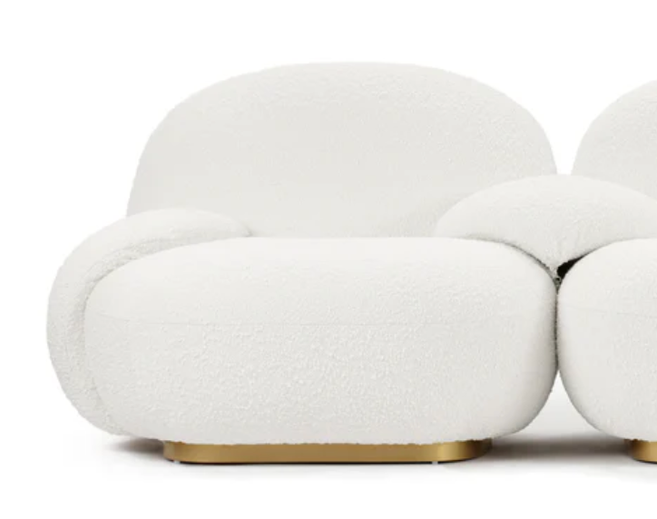 Part | Palais Sofa, Pearl Boucle - Left Arm – ICONS