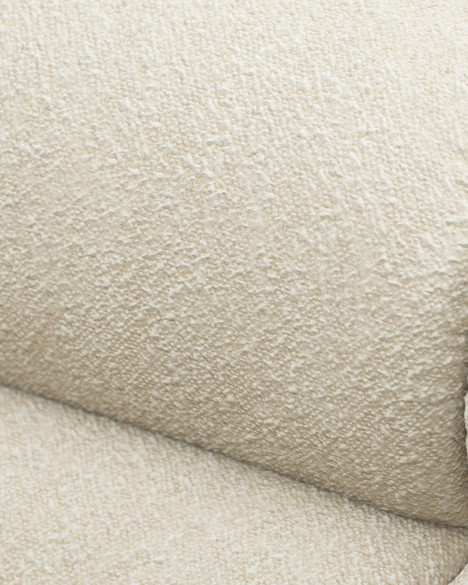 Tufty Module, Armless, Eggshell Boucle – Interior Icons