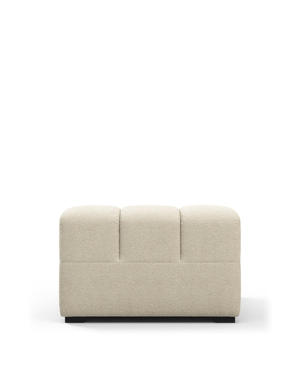 Tufty Module, Armless, Eggshell Boucle – Interior Icons