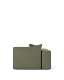 Arles Module, Left Arm, Sage Vegan Suede – ICONS