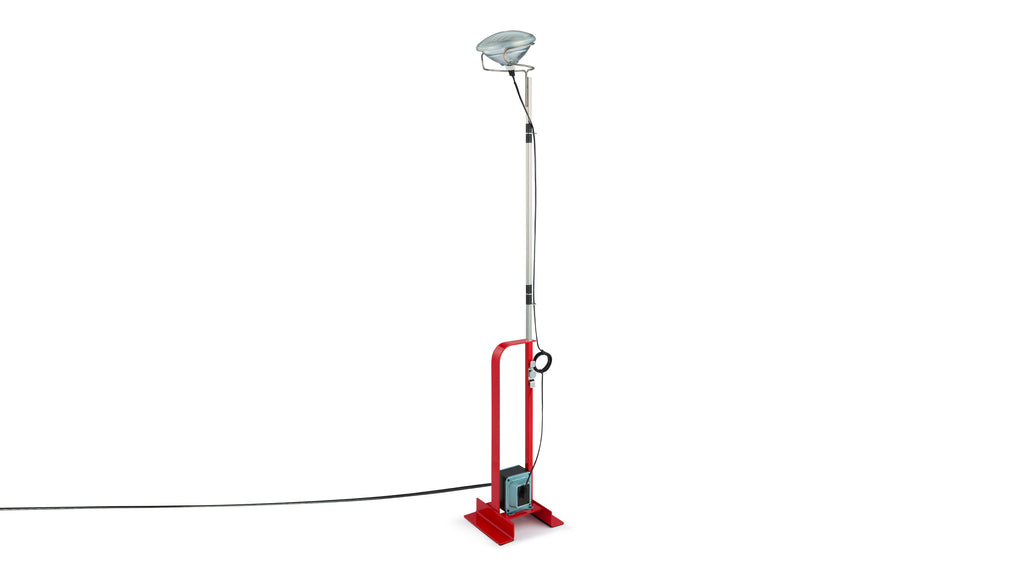 Toio - Toio Floor Lamp, Red | Interior Icons