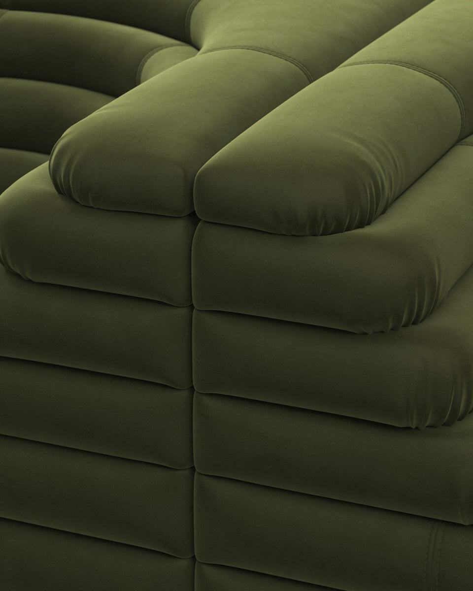 Terrazza Sofa Combination, Thyme Luxe Velvet – Interior Icons