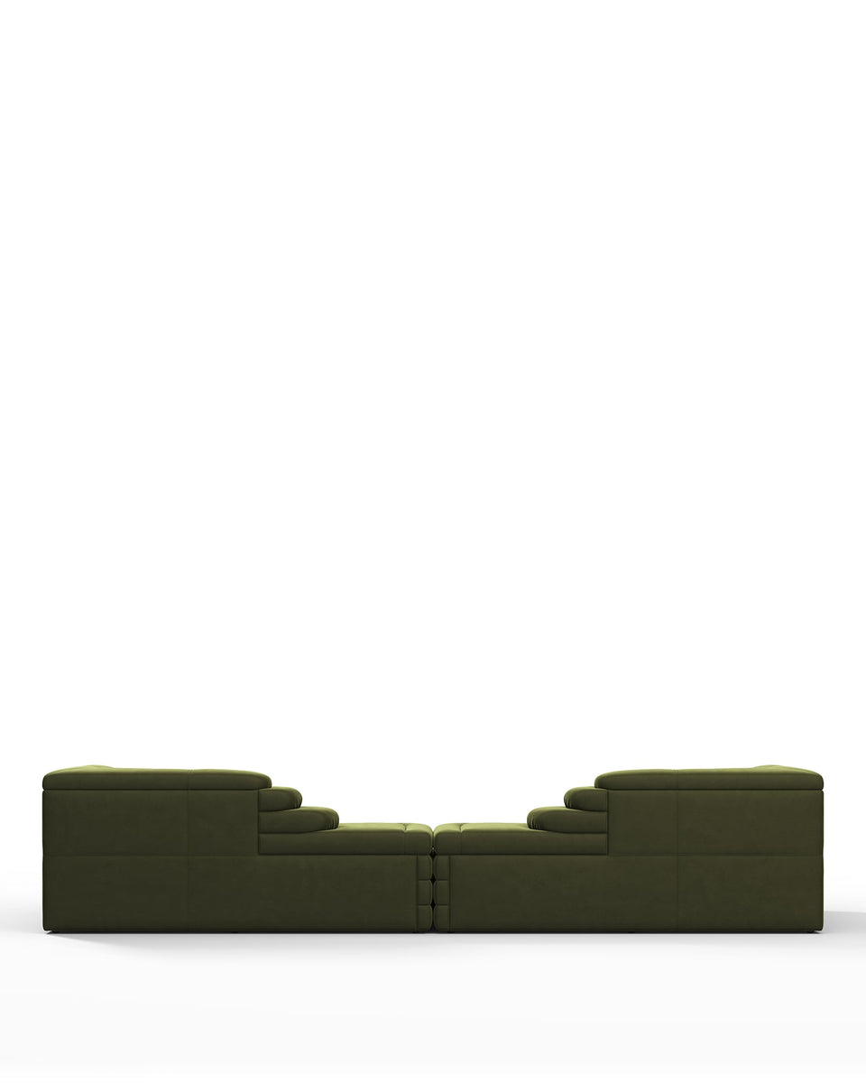 Terrazza Sofa Combination, Thyme Luxe Velvet – ICONS