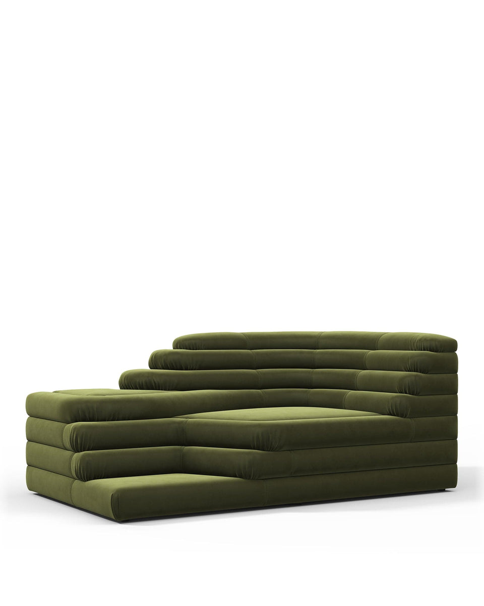 Terrazza Sofa, Right Arm, Thyme Luxe Velvet – Interior Icons