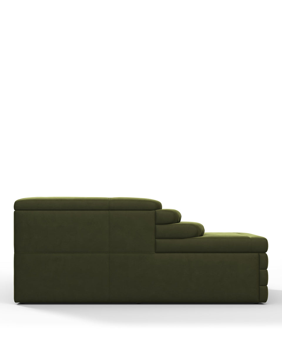 Terrazza Sofa, Right Arm, Thyme Luxe Velvet – Interior Icons