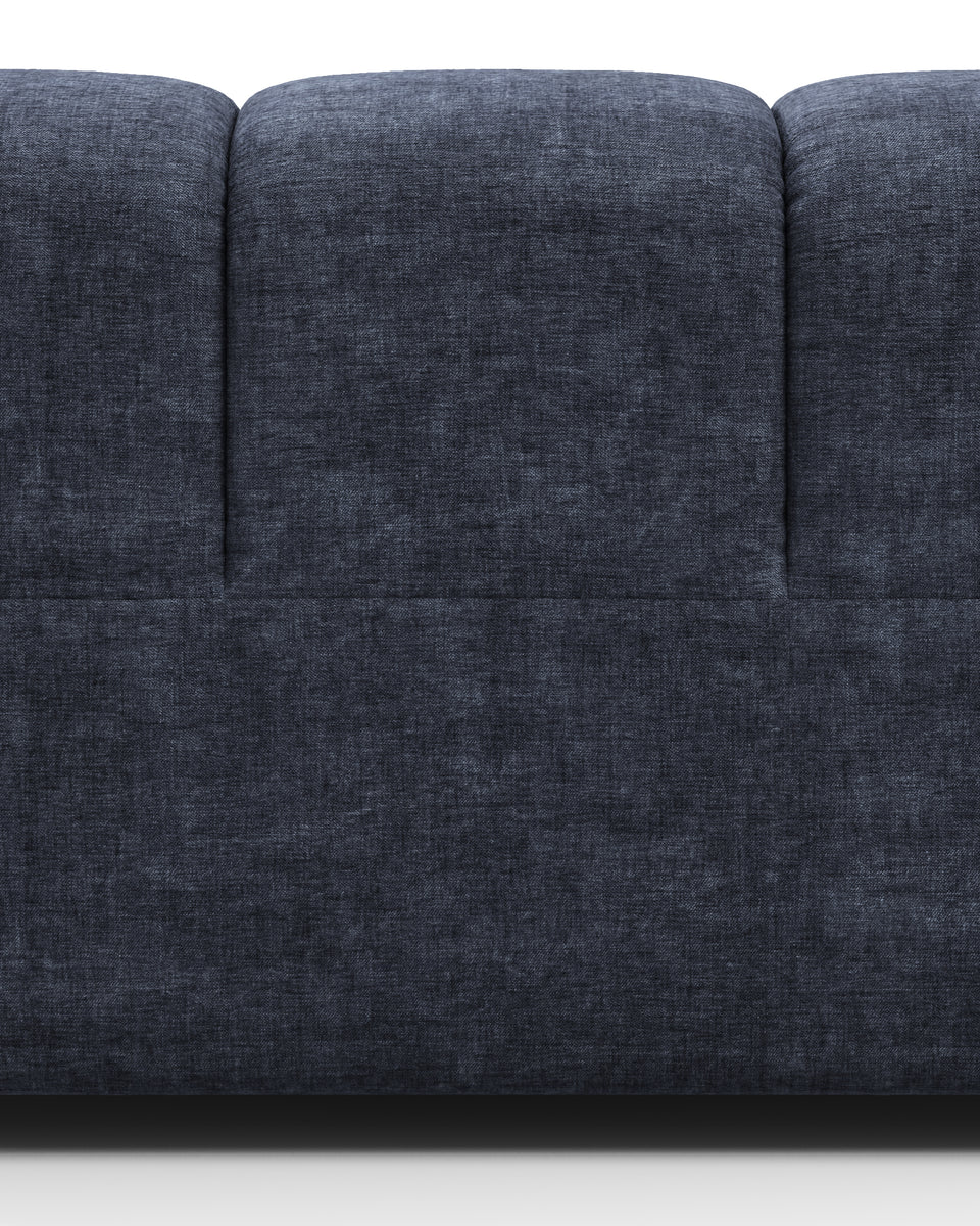 Tufty Module, Right Arm, Indigo Blue Chenille – ICONS