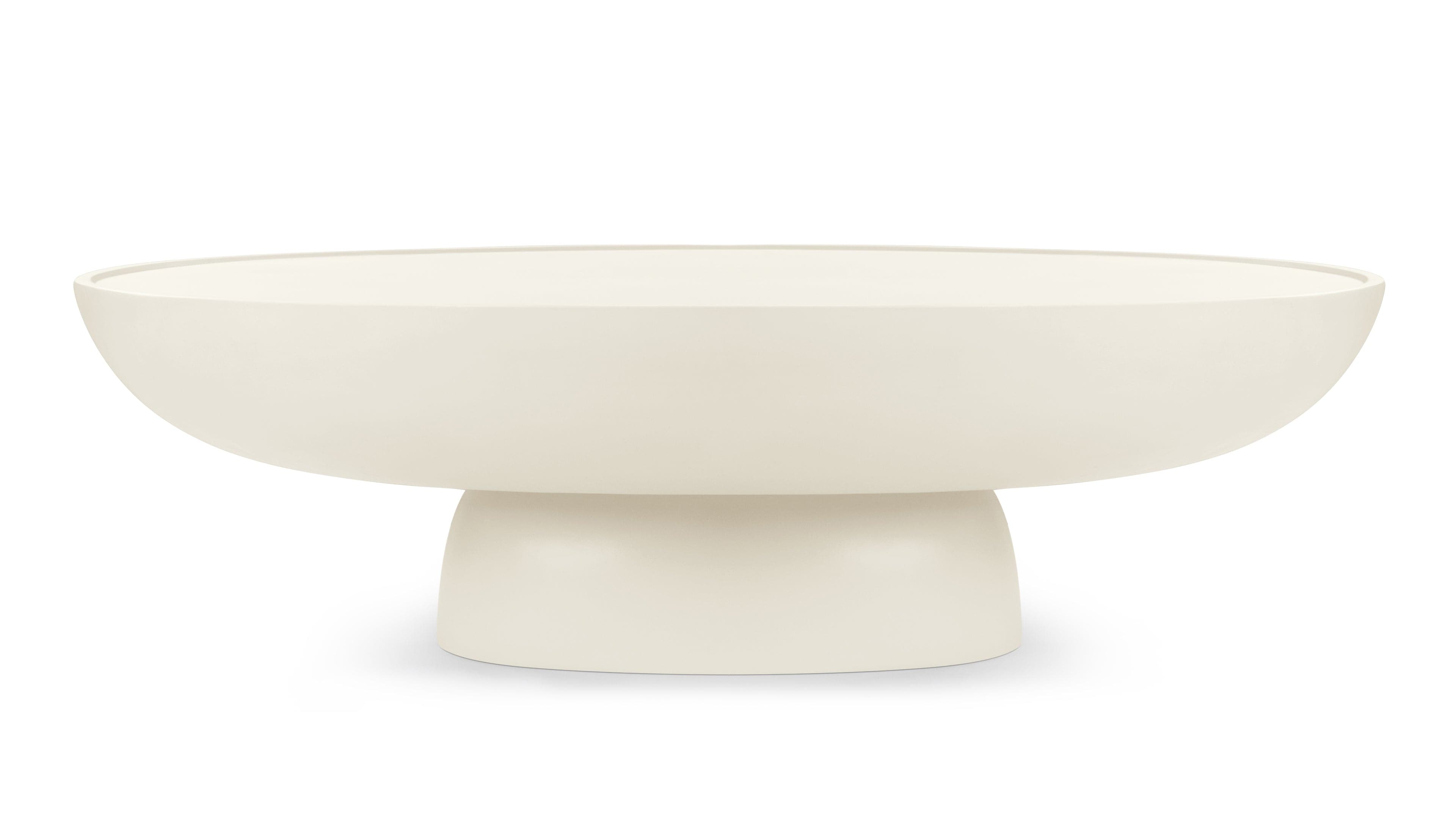 Aura - Aura Coffee Table, Alabaster Concrete - Great Gifts Club