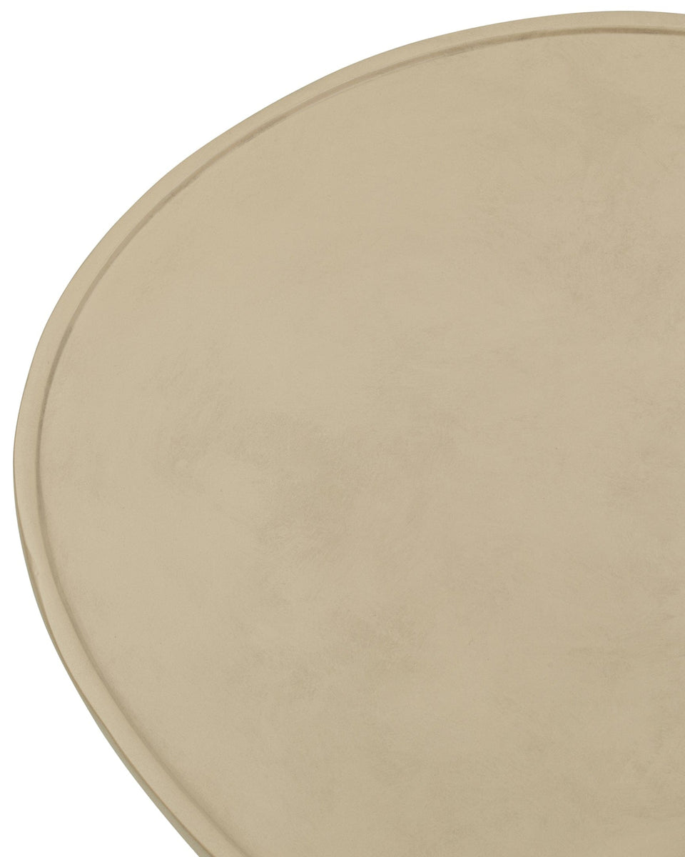 Aura Indoor/Outdoor Coffee Table, Tan Concrete – ICONS