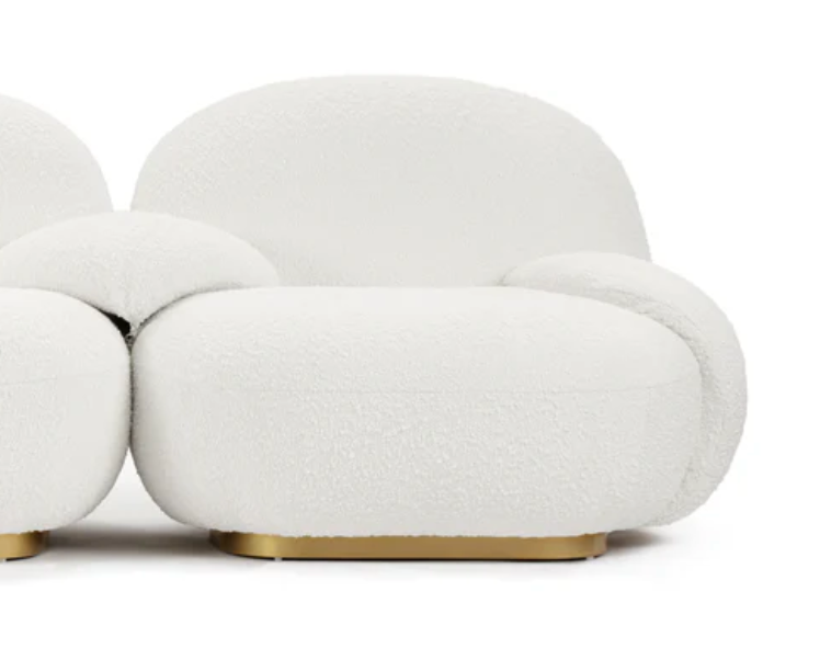 Part | Palais Sofa, Pearl Boucle - Right Arm – ICONS