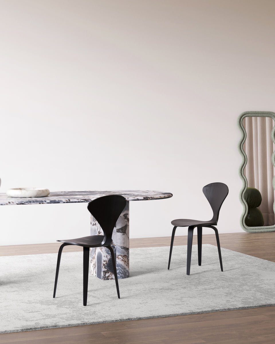 Norman Dining Chair, Black Ash – Interior Icons