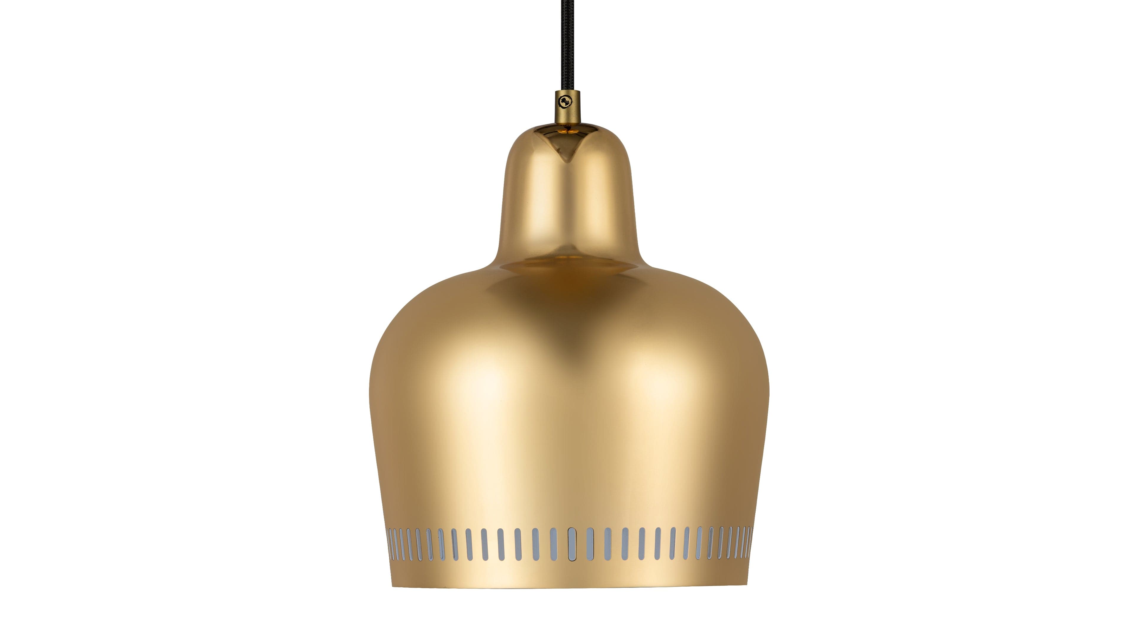Bella Pendant Light, Brass | Interior Icons